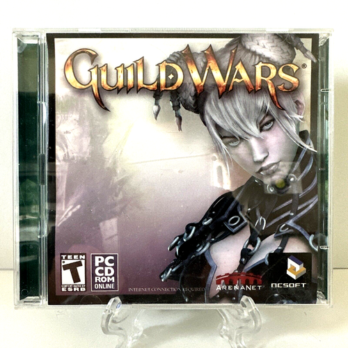 GUILD WARS : PC Game CD-ROM 2 Disc Set 2005 Very Rare ~ BOTH DISCS MINT ...