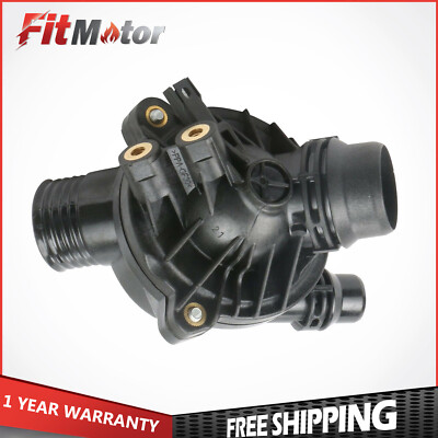 Thermostat Housing Assembly For BMW 128i 328i 525i E90 E65 E83 E85 ...