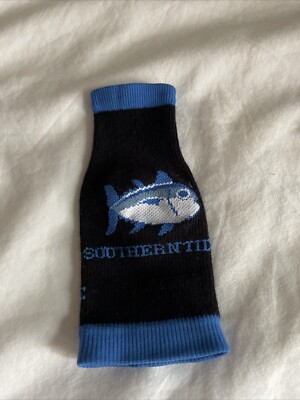 Southern Tide Knit Navy Blue Bottle Sock, Coozie FREE SHIPPING | eBay