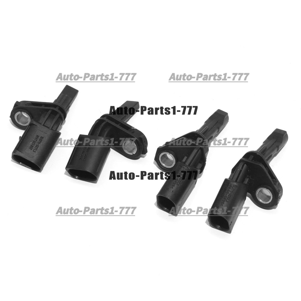 4Pcs Genuine ABS Wheel Speed Sensors Front & Rear Set For VW Golf ATE ...