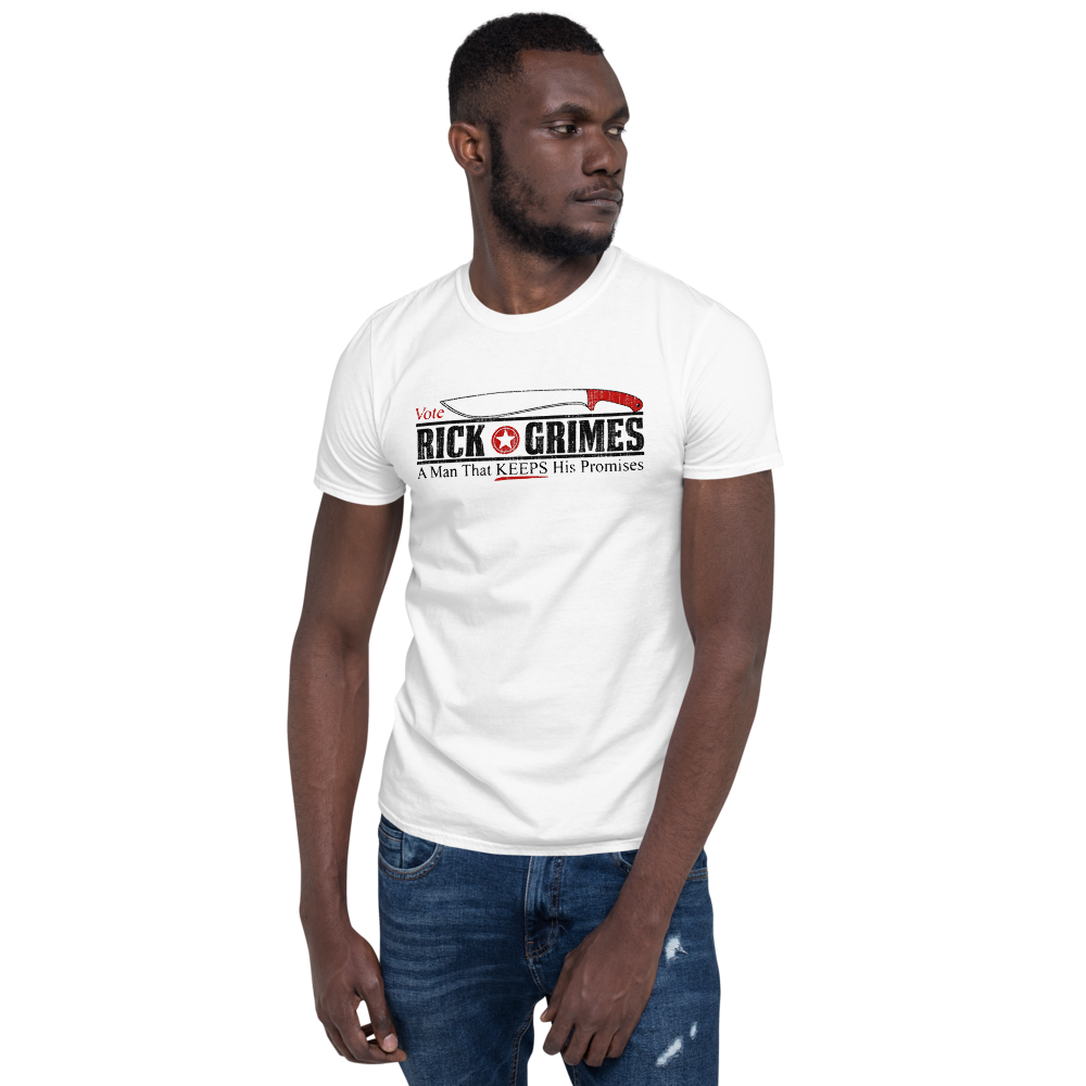 Vote Rick Grimes T-Shirt Walking Dead TV Show Andrew Lincoln Unisex ...