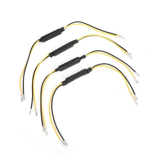 4Pcs LED Load Resistor Decoder Motorcycle Turn Signal Indicator Light ...