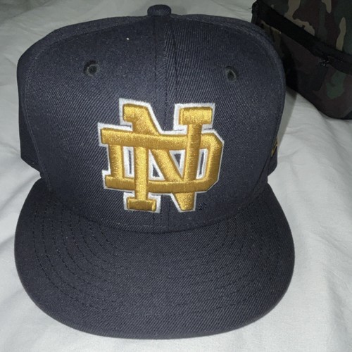 New Era Notre Dame Fighting Irish Cap Navy Gold | eBay