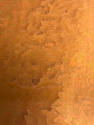 1921 USGS Copper Printing Map Plates Drummond , MT set of 3 Topographic ...