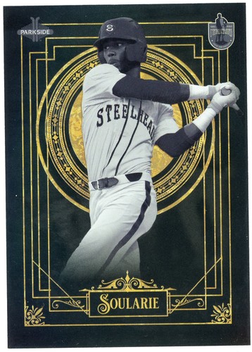 2020 Parkside NLBM Alerick D Soularie Centennial Draft Class Set Gold ...