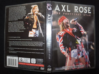 DVD AXL ROSE / THE PRETTIEST STAR / | eBay