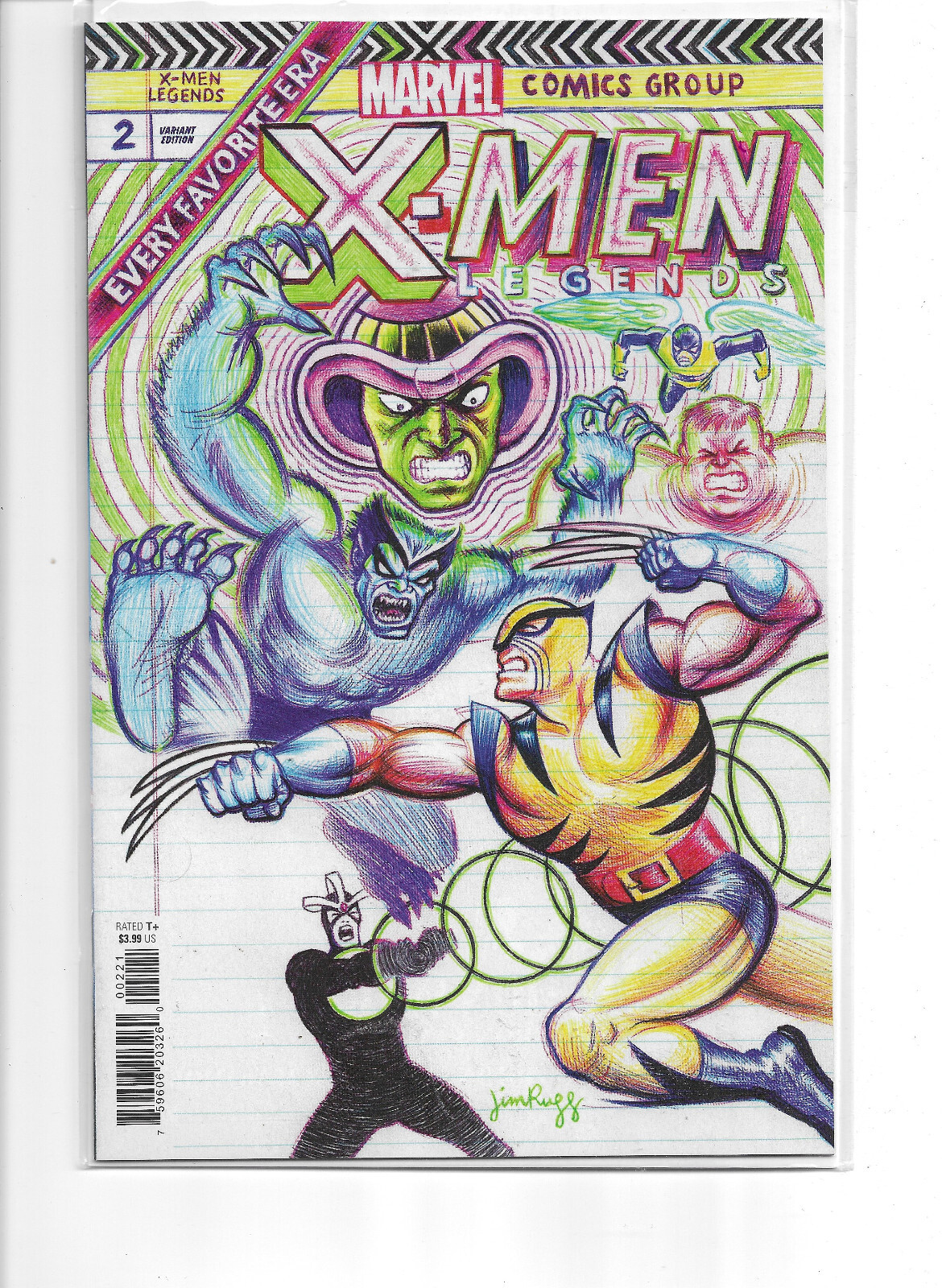 X-Men: Legends Issue #2 - Jim Rugg Marvel | Sep 21, 2022 | eBay