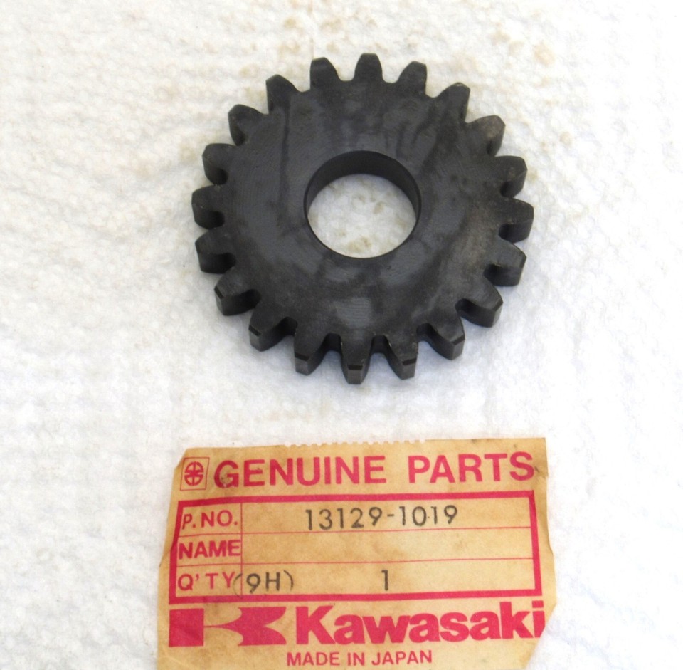 NOS Vintage Kawasaki OEM Transmission Drive Top Gear 13129-1019 | eBay