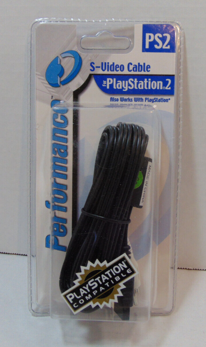 InterAct Accessories 6' S-Video Cable for PlayStation 2 for sale online ...