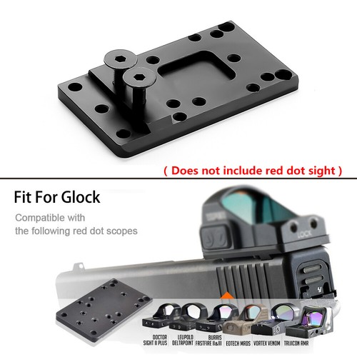 Red Dot Sight RMR SRO Vortex Doctor Mount Plate for Glock 17 19 26 ...