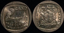 South Africa 5 Rand, 1994, Presidential Inauguration for sale online | eBay