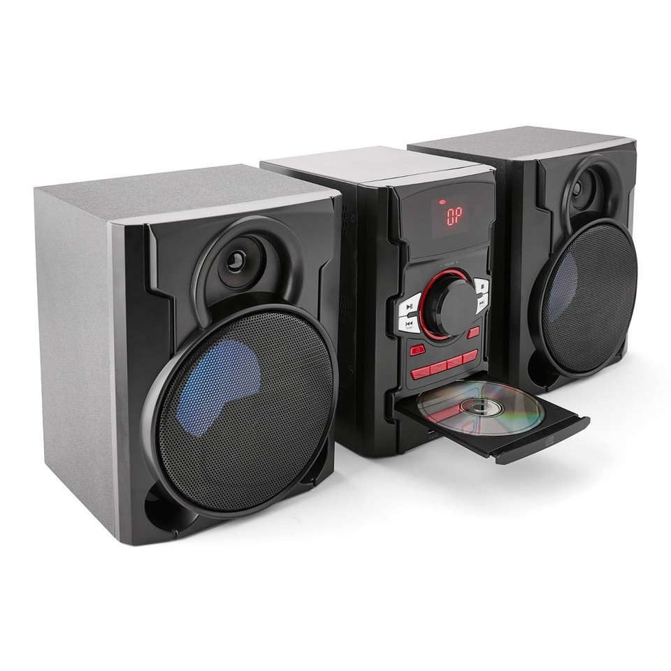 onn groove 200W CD Stereo System with Bluetooth Wireless (100008724 ...