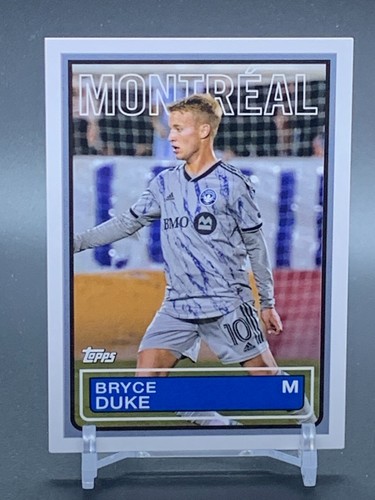2023 Topps MLS 1983 Futbol #83T-16 BRYCE DUKE CF Montreal | eBay