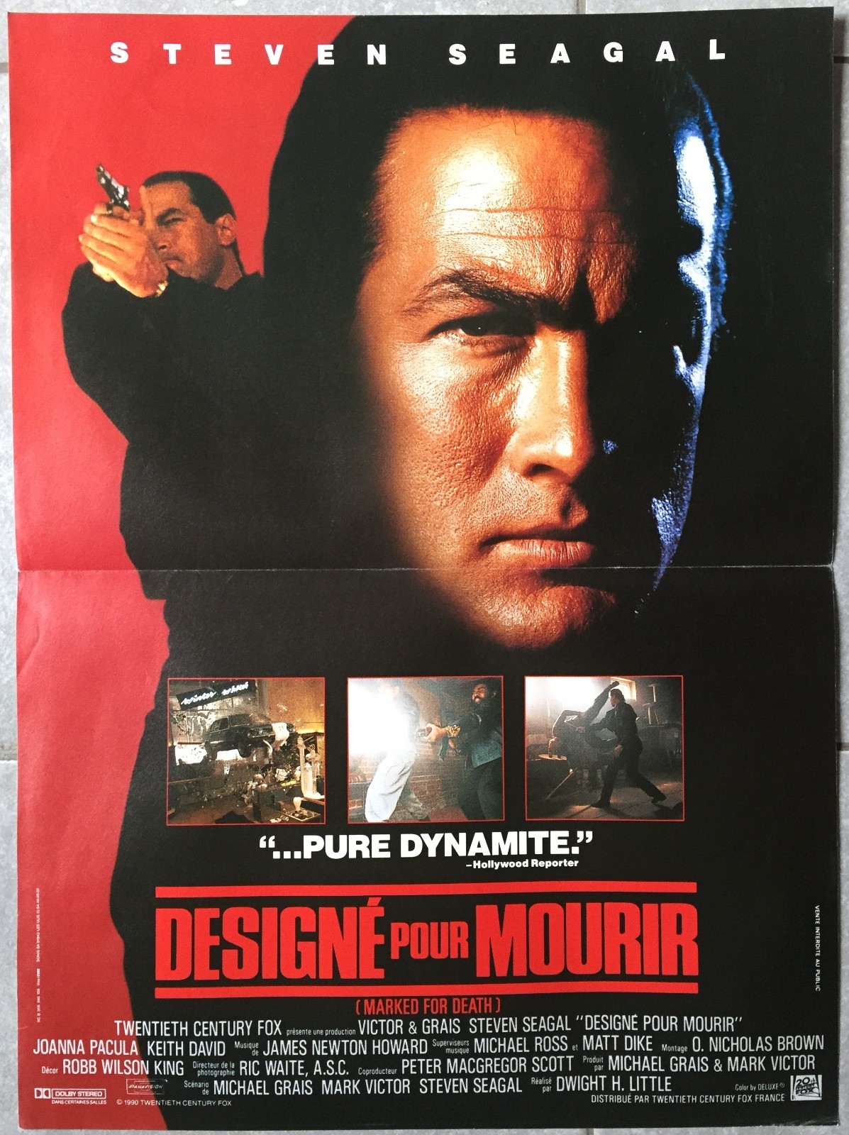 Marked For Death Poster