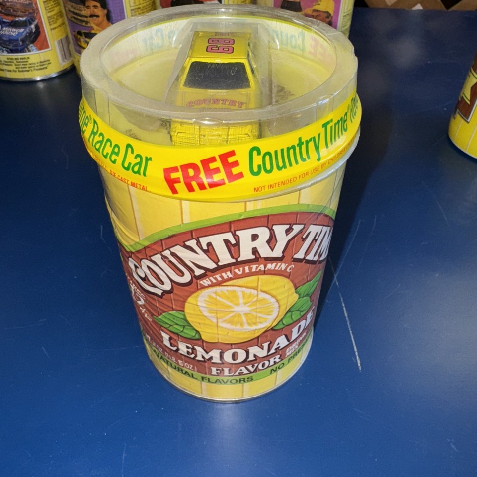 Lot of 8 Country Time NASCAR Driver Lemonade Containers – Collector ...