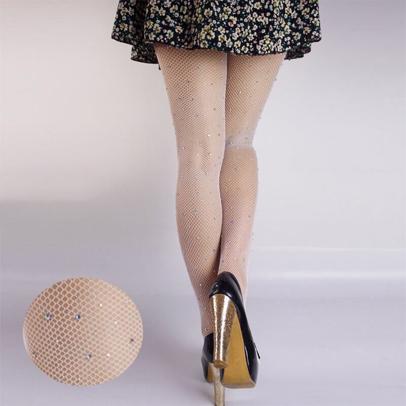 Women for Fishnet Tights Mesh Sheer Glitter Pantyhose Hosiery | eBay