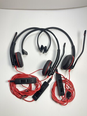 Lot of 3 Plantronics Wired C3200 C3215T Adapter Headset USB Adapter | eBay