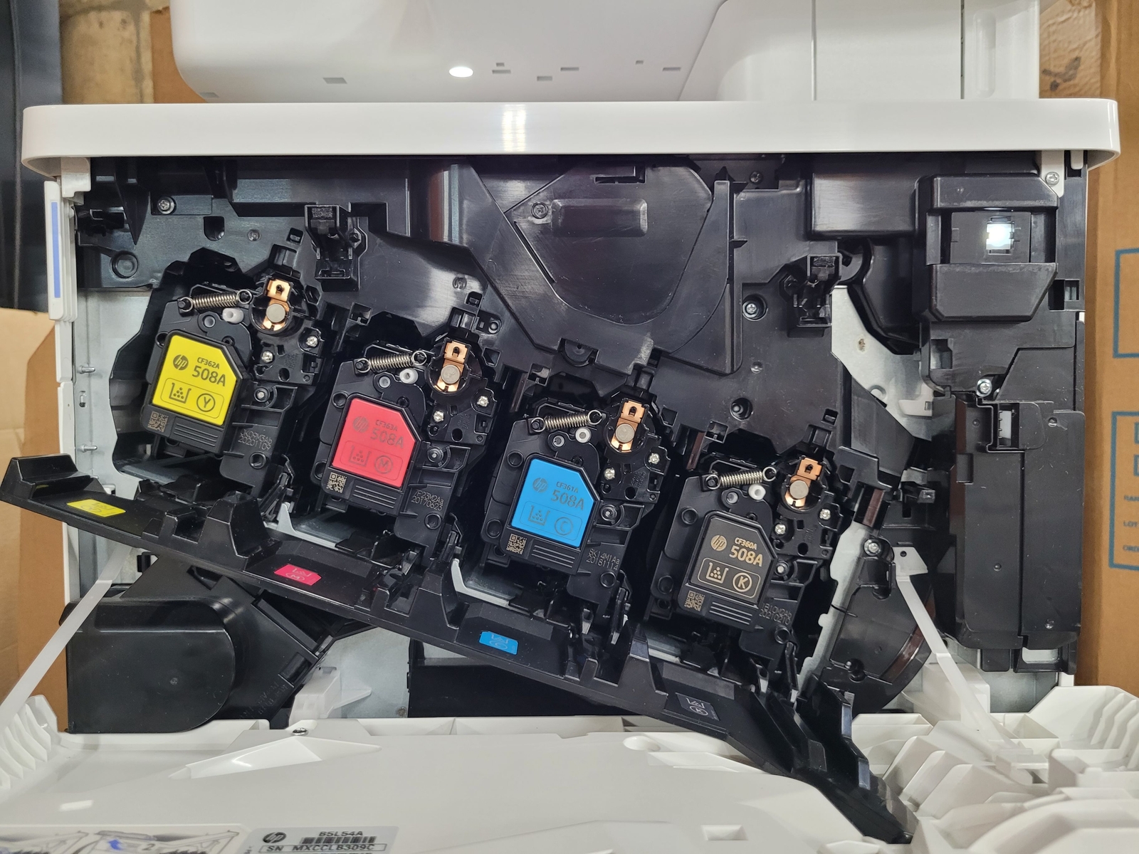 HP COLOR LJ MFP M577C COLOR LASER ALL IN ONE EXPERTLY SERVICED & FULL ...