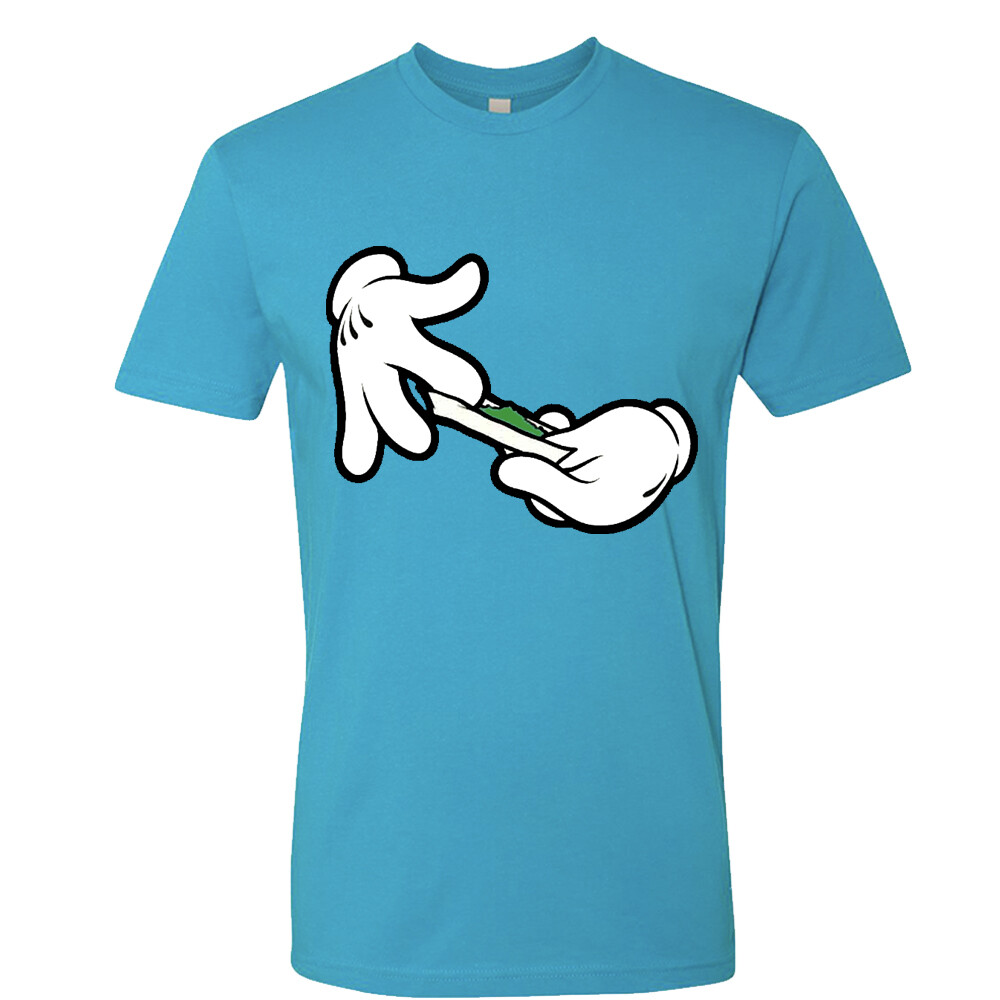 Mickey Mouse Hands Weed Shirt