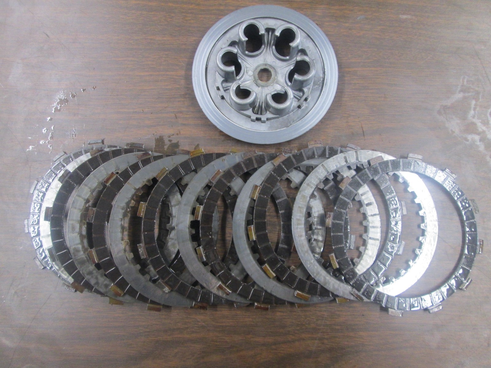 1986 honda cr 250r clutch outer clutch hub and plates, 5/20d | eBay