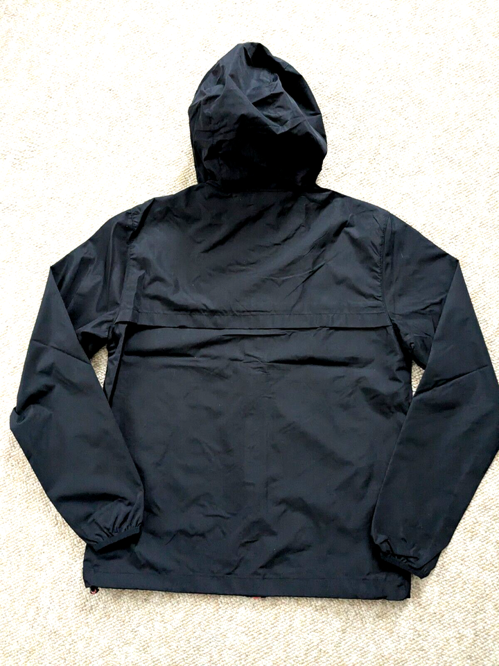 Quicksilver Men's S Zip-up Hooded Light Jacket Vented Packable Hood ...