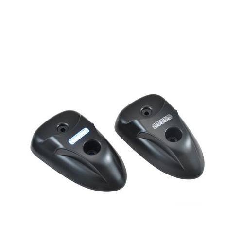 Protection/pad laterale scooter av stunt/slider noir (x2) - avec led ...