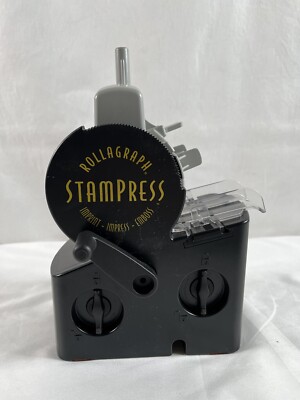 Rollagraph STAMPRESS Imprint Impress Emboss Craft Stamps Wheel | eBay