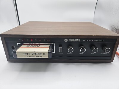 Symphonic Electronic Corp. 8 Track Stereo No-T181 WORKS | eBay