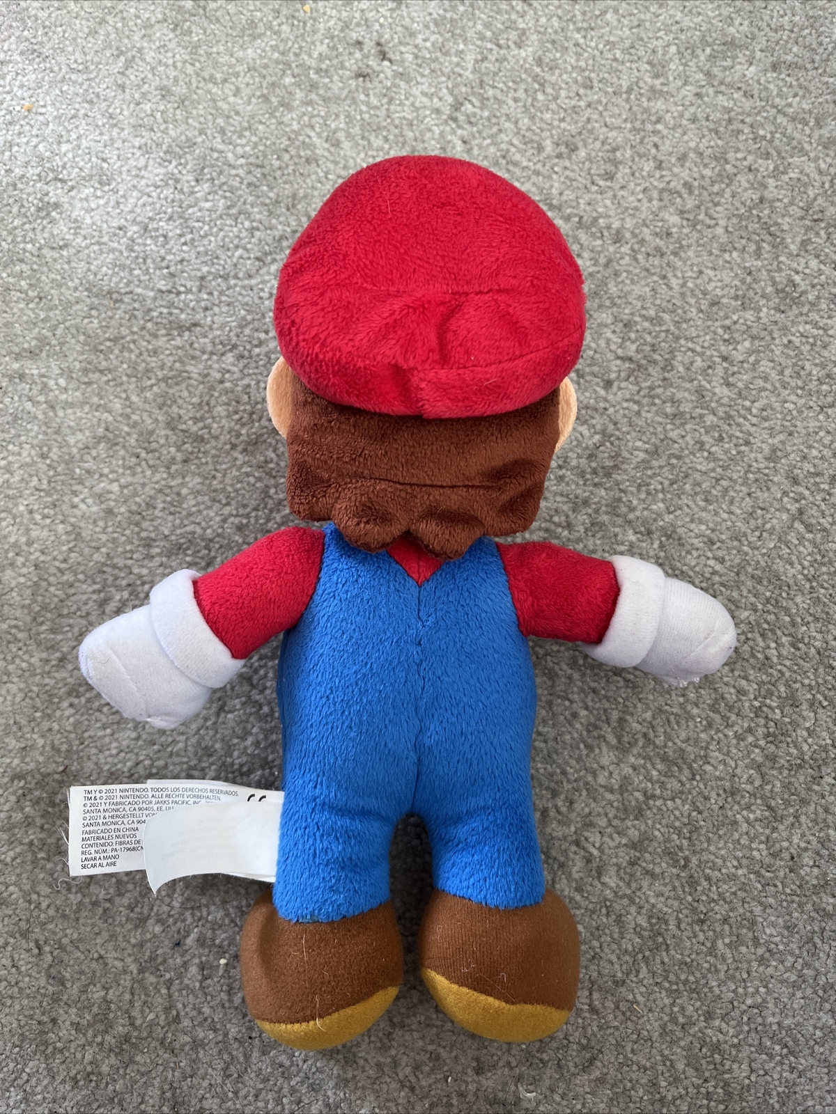 SUPER MARIO MARIO Simba Plush Toy Nintendo CG H31 | eBay