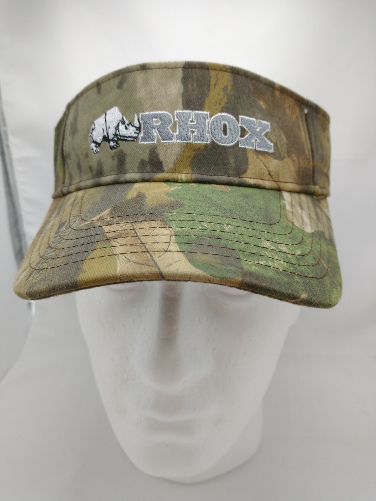 RHOX Advantage Timber Camo Visor Cap/Hat - Gem