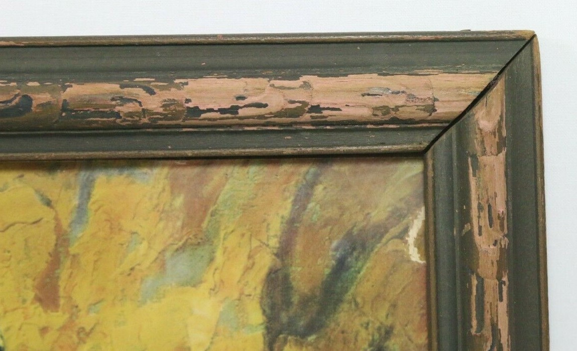 Indian Rendezvous 1928 Borin Manufacturing Co. Chicago lithograph ...