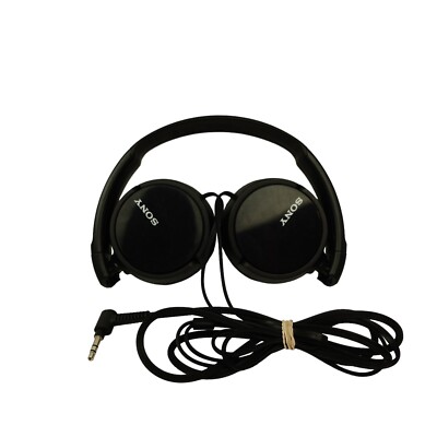 Sony 1-7-1 Konan Minato-Ku Headphones Black Folding Compact Over Ear | eBay