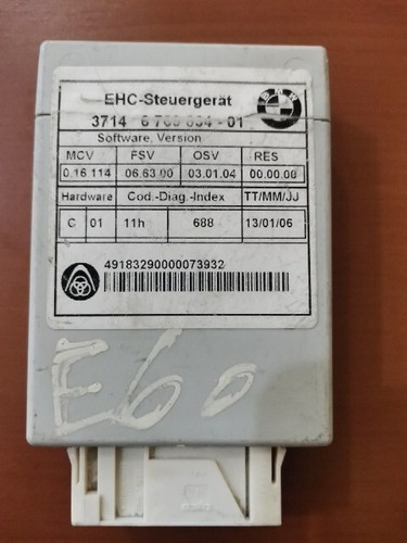 BMW E60 E61 E65 5 7 SERIES ECAS SUSPENSION AIR SUPPLY CONTROL UNIT EHC ...