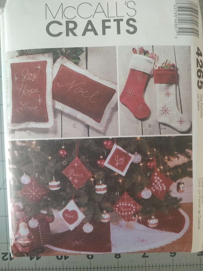 McCalls Crafts Christmas Patterns ( 5 variations) | eBay