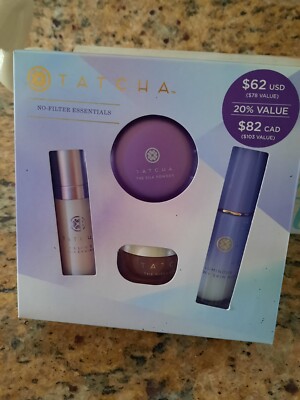Tatcha No Filter Essentials 4 piece Set New in Box Travel Size Free ...