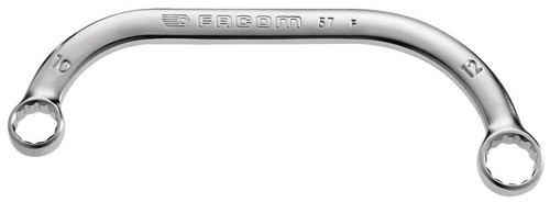 Facom 57.10x12 Half Moon (Crescent) Curved Spanner Wrench 10 x 12mm ...