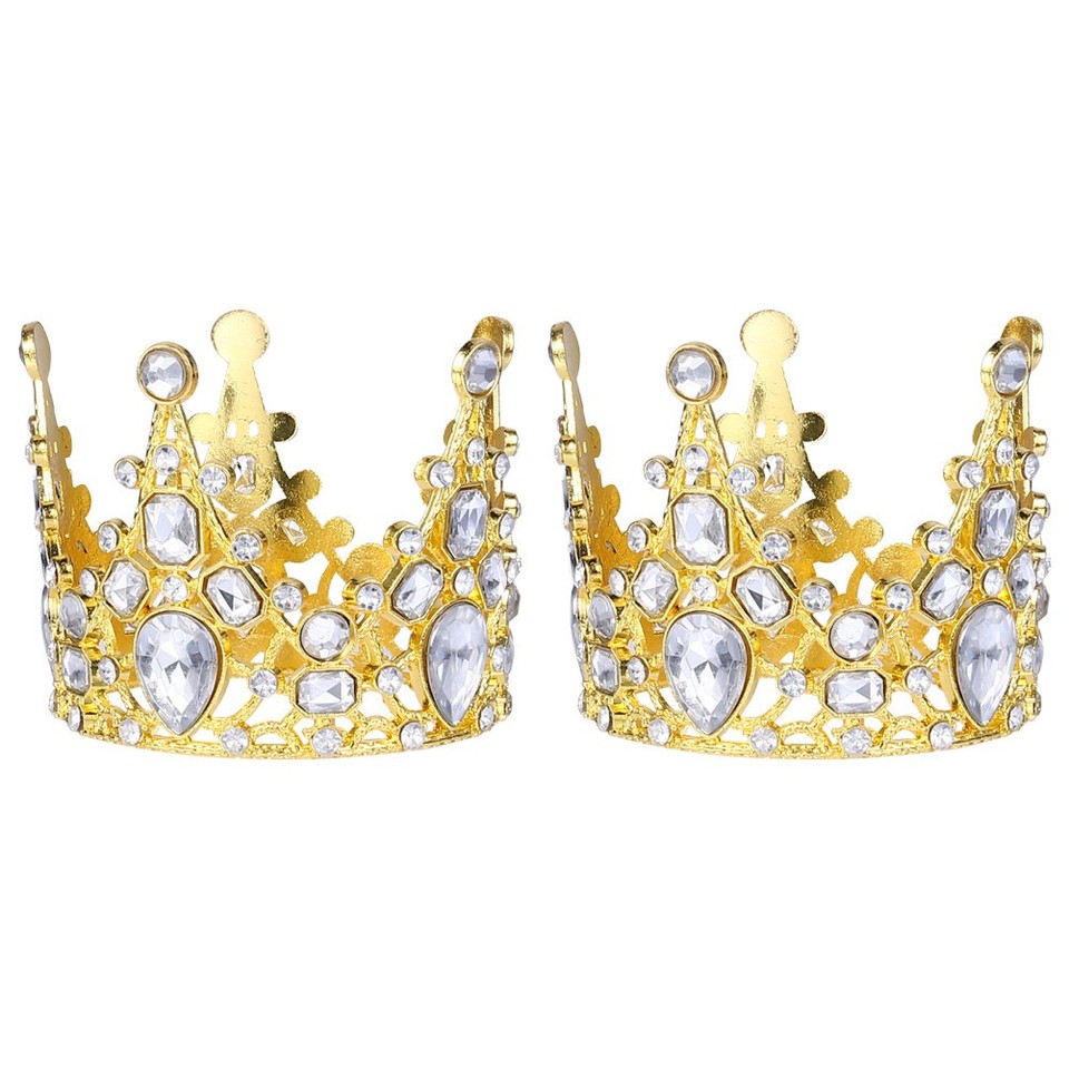 2 Pcs Metal Cake Topper for Birthday Wedding Baby Shower Party | eBay ...