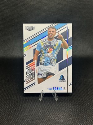2025 NRL ELITE YOUNG GUNS WHITE TONY FRANCIS GOLD COAST TITANS #190/221 ...