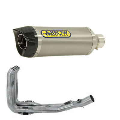 KOMPLETTER AUSPUFF ARROW F R YAMAHA YZF 600 R6 2012 > 2016 THUNDER ...