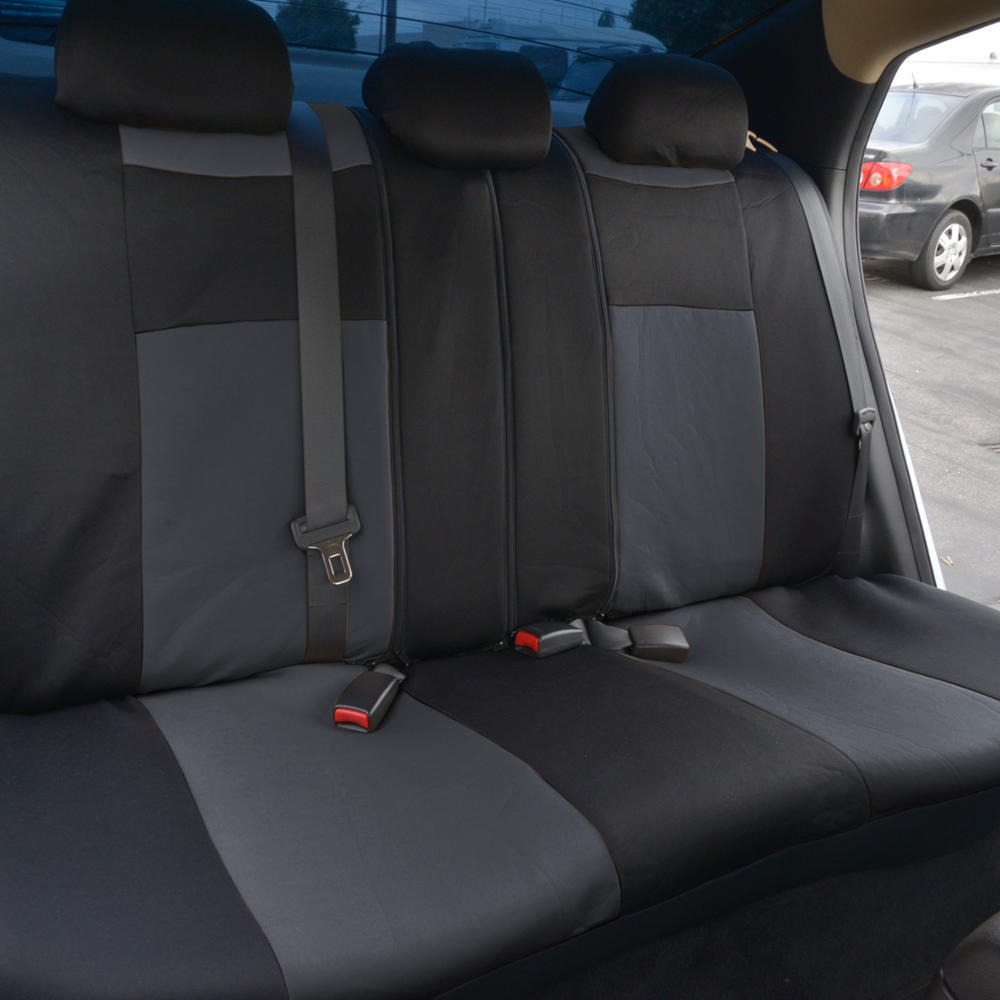 Car Seat Covers Sports Design Poly Pro Seat Protection W/ Split Bench ...