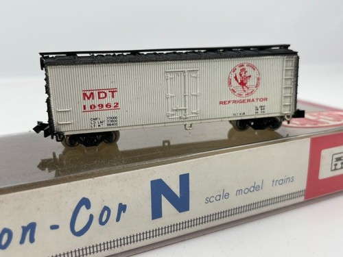 N Scale Con-Cor New York Central 40' Wood Reefer | eBay