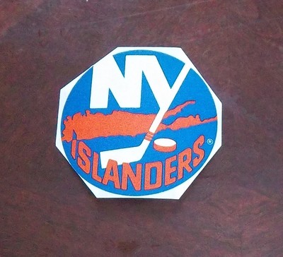 Decals / Sticker New York Islanders logo 1970's - 80's NHL | eBay