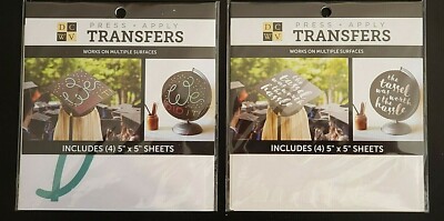 DCWV Press & Apply Transfers - GRADUATION Theme - CHOOSE ONE!! | eBay