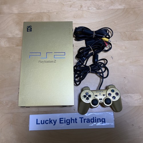 PS2 Hyakushiki Gold Mobile Suit Z Gundam SCPH-55000 GU Console ...