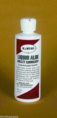 Lee Liquid Alox Bullet Lubricant Is the Easy Way to Lube 4ozNew In ...