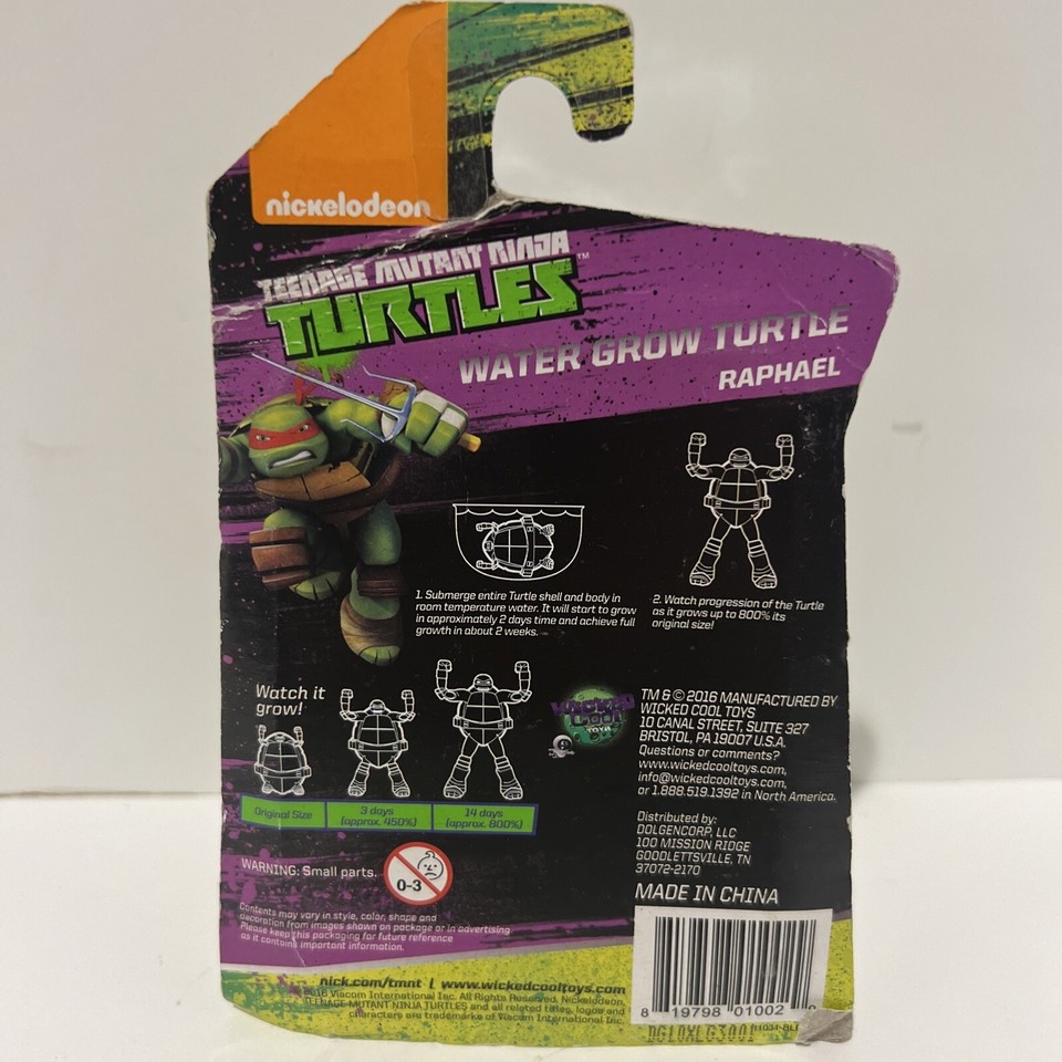 Nickelodeon TMNT Teenage Mutant Ninja Turtles Raphael Grows 800% in ...
