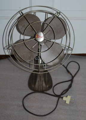 Vintage Kord brand Oscillating Fan Mid Century Works Table Fan | eBay