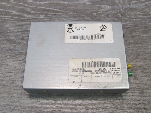 2006-2009 CADILLAC XLR SATELLITE RADIO RECEIVER MODULE UNIT 15217080 | eBay