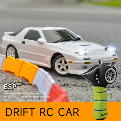 Rear Drive Fc Drift Rc Car 1/18 Model Cool Flip Lights Full Scale R/C ...
