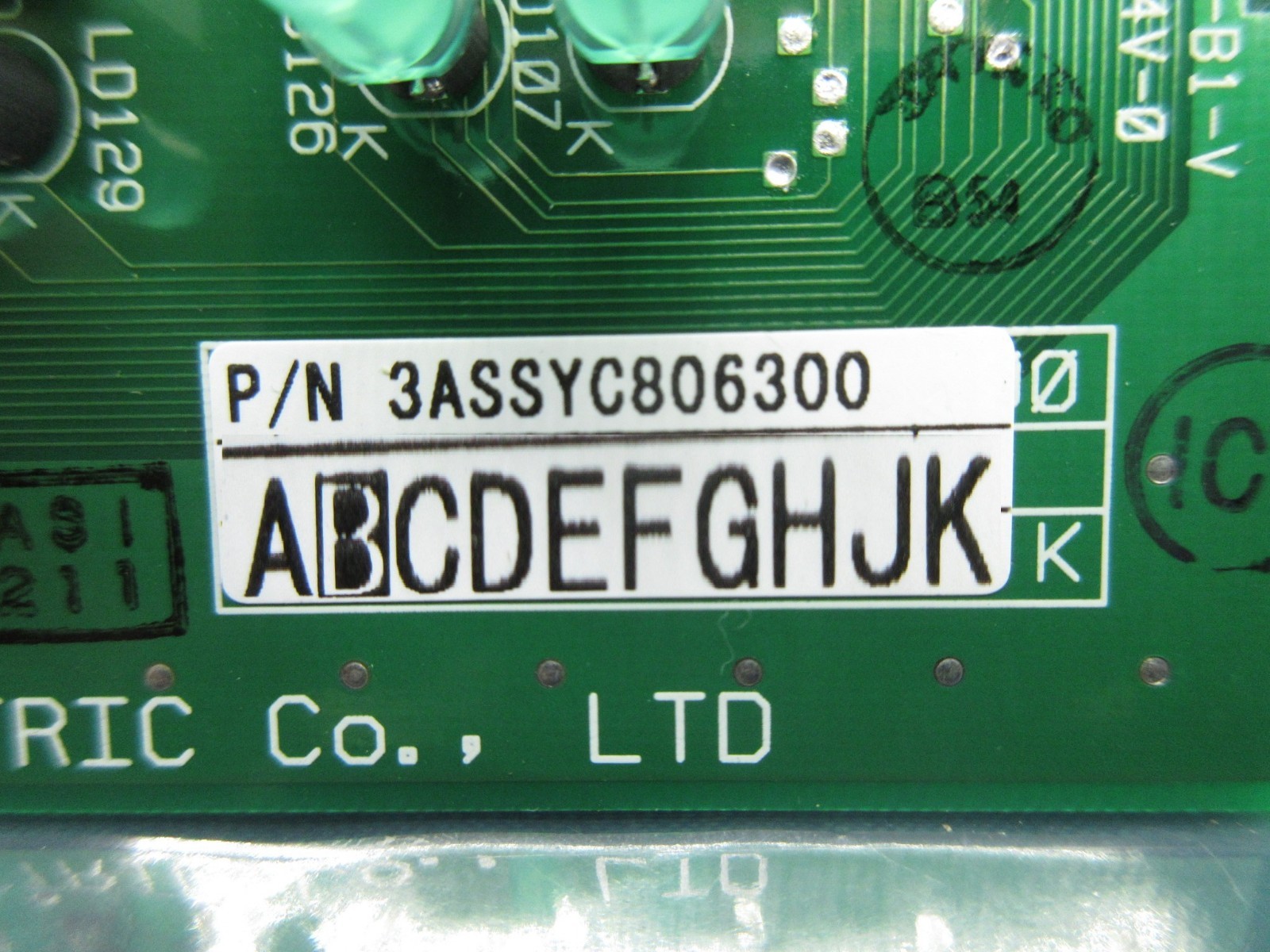 Shinko Electric 3ASSYC806300 OHT-Panel PCB OHT-PANEL 1/2 Asyst VHT5-1-1 ...